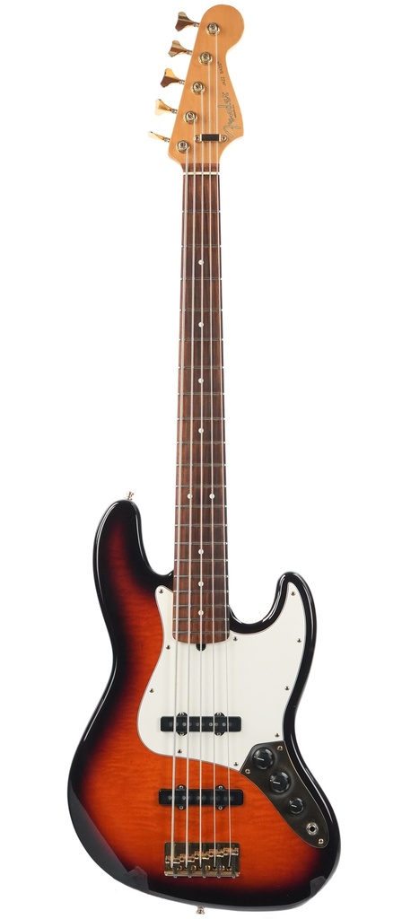 Fender Jazz Bass V 50th Anniversary Limited Edition Sunburst 1996 | The ...